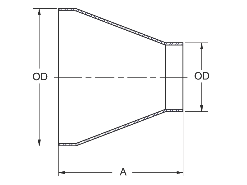 10023400CR200 Conical Reducer