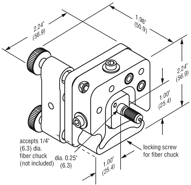 Multimode XY Fiber Positioners