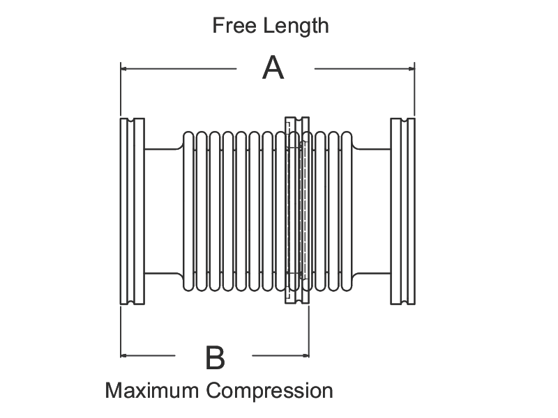 100763516G Bellows Hose