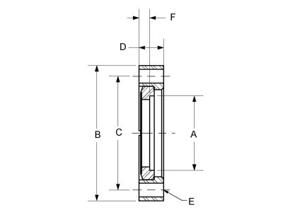 CF Rotatable Ultra High Vacuum Flange