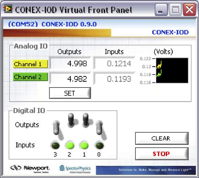 CONEX Motion Controller Accessories