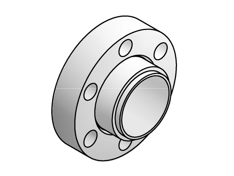 CF Flange Rotatable Weld Stubs
