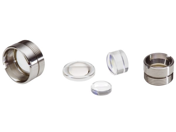 Mounted Molded Glass Aspheric Lens