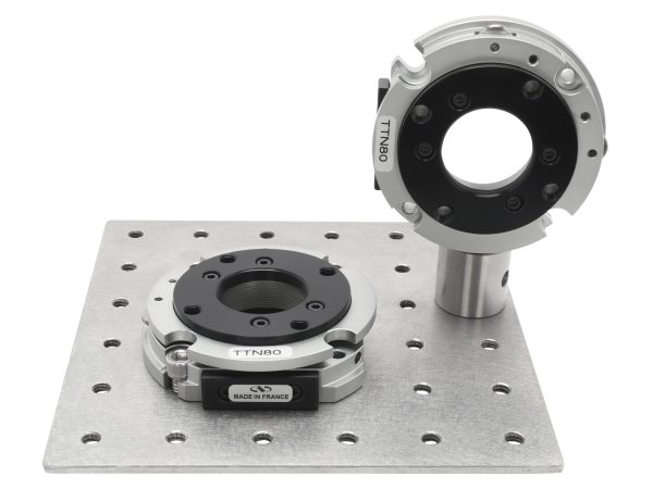 Two-Axis Tilt Platforms with Aperture
