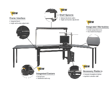Vision IsoStation™ Workstation Accessories