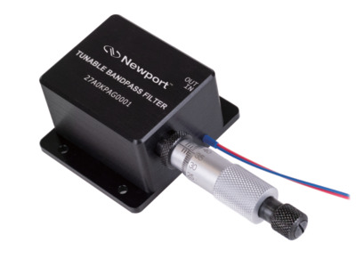 Tunable Bandpass Fiber Optic Filter